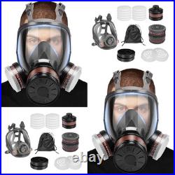 Gas Mask Respirator | Full Face Respirator Mask, Gas Masks Survival ...