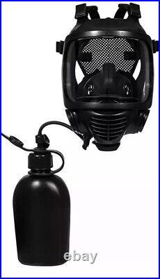 Gas Mask Respirator | MIRA Safety CM-6M Tactical Gas Mask CBRN Defense With Drinking System NEW